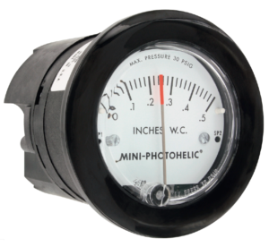 Medidor e interruptor de presión diferencial Dwyer - Serie MP