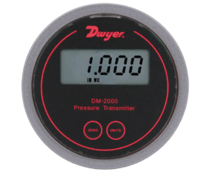 Transmisor de presión diferencial Dwyer - serie DM-2000