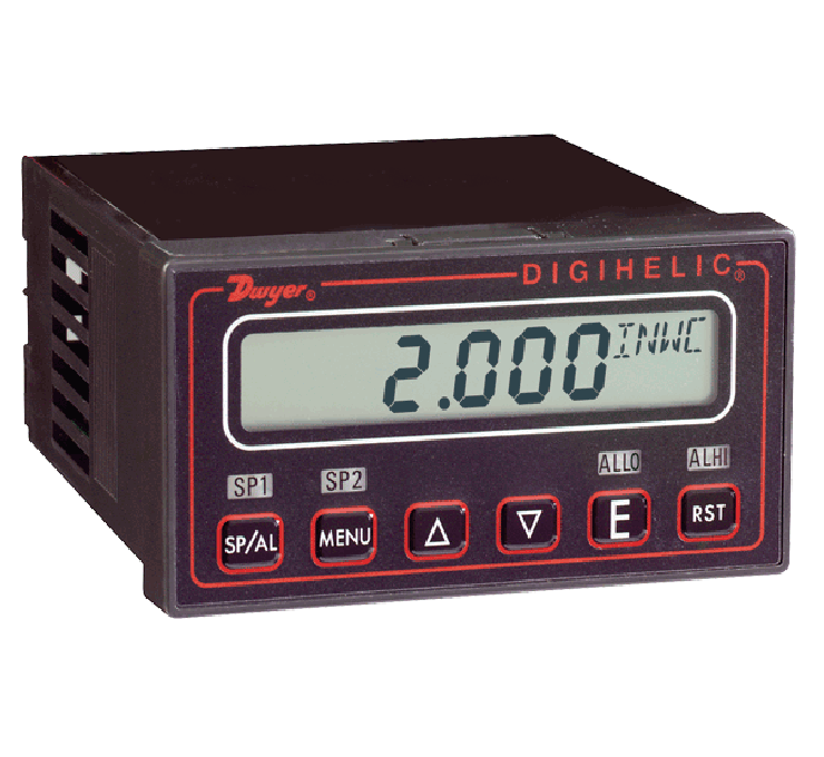 Controlador de presión diferencial Digihelic Dwyer - serie DH