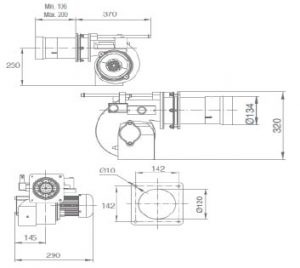 Quemador Industrial Ecostar - ECO 2 GC 3A Modulante | Dienterprise